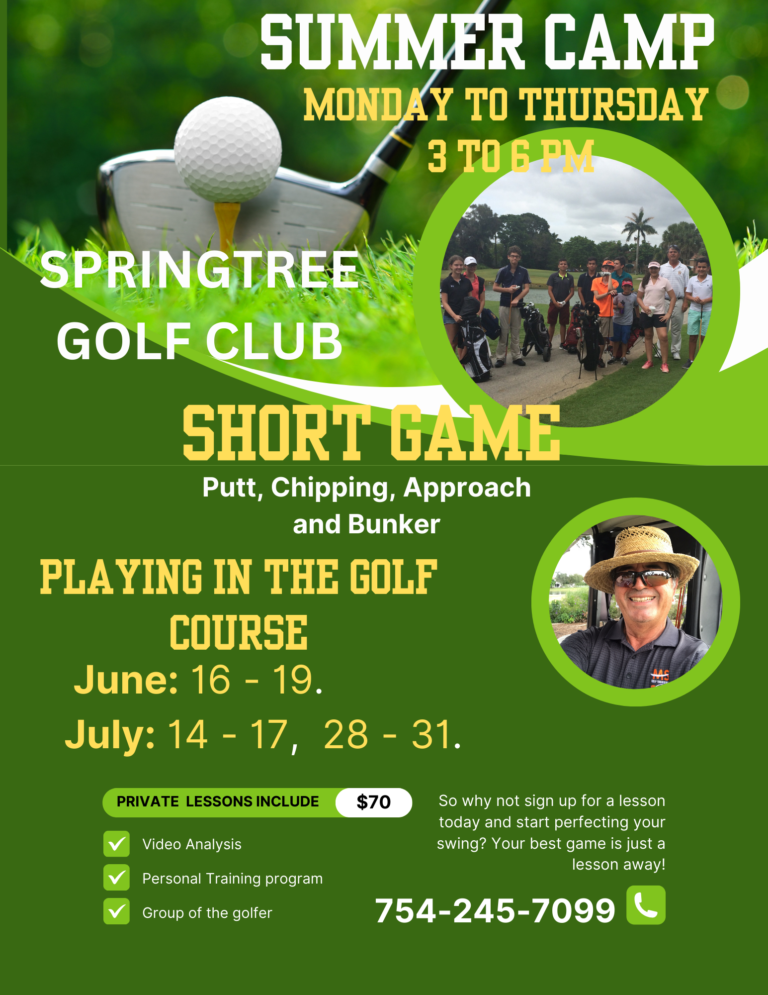 Summer Camp 2025 – Ivan Mayor Golf Academy